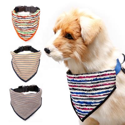 China Various Pattern Dog Scarf Collar Versatile Puppy Bandana Collar for sale