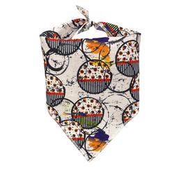 Cina Bandana stampata del cane di doppio strato in vendita