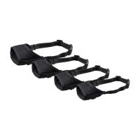 China Adjustable Nylon Dog Muzzle Mesh Anti Bark Breathable Pet Muzzle 16cm 28cm for sale