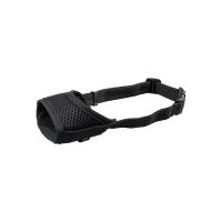 China Adjustable Nylon Dog Muzzle Mesh Anti Bark Breathable Pet Muzzle 16cm 28cm for sale