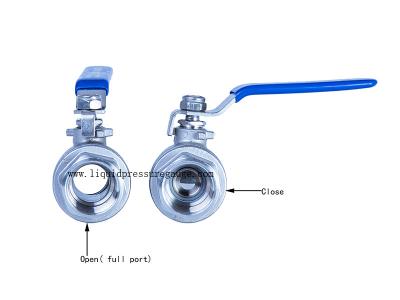 China 2 PC 3/8 Inch Ball Manifold Valve Male To Female Stainless Steel for sale