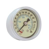 중국 하단 마운트 400Psi 1.5 인치 38MM 의료용 압력 게이지 백 마운트 판매용
