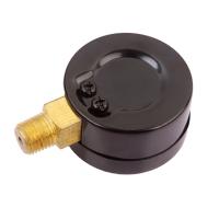 China 2 Inch 0-60 psi General Pressure Gauge 1/4 NPT Lower Mount Steel Case Brass Connection for sale