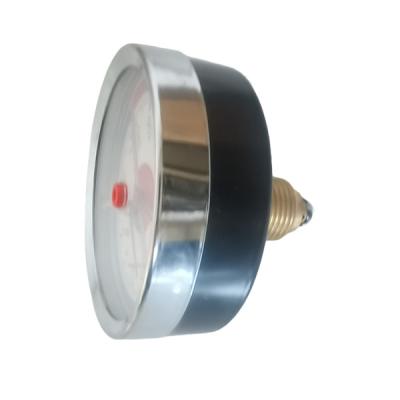 China Oil Temp Pressure 6 Bar Pressure Temperature Gauges 63MM 1/2 NPT for sale