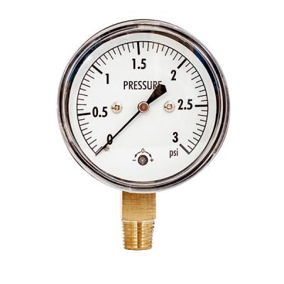 Китай Задний держатель 3 Psi манометр 1/4