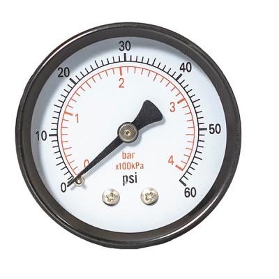 Cina 2in 50MM generale da 60 PSI manometro il calibro posteriore 1/4 BSP del supporto in vendita