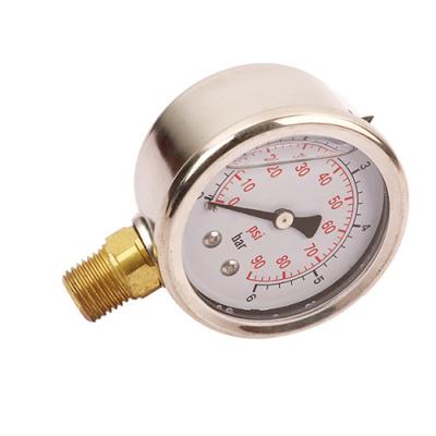 Cina Vuoto 90 PSI petrolio- del manometro di 63mm di 2,5