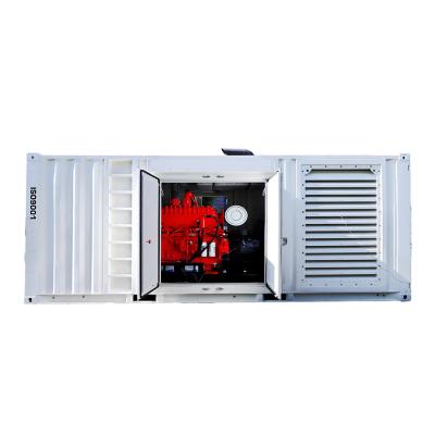 China 1000kW Erdgas-Generatoraggregat Yuchai 3-Phasen 1 MW Erdgasgenerator zu verkaufen