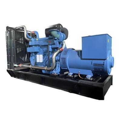 China Yuchai Diesel Generator Set with 750kg Genset Weight 150 Liters Fuel Tank and Deep Sea 6020 Control System for sale