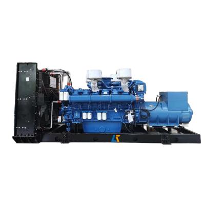 China Aikepower AY-2000 2000 kW Open-Type Diesel Genset for Power Plants - Yuchai Engine for sale