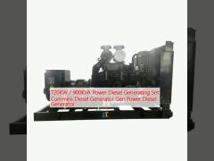Stilzwijgende dieselgeneratoren 720kW/900kVA Cummins motor