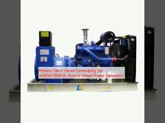 Perkins Diesel Generator Set 144kW/180kVA Power Output Circuit Breaker Standard Control Panel