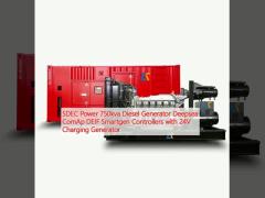 SDEC Super Silent Power Diesel Generator Set 600KW/750kVA 50Hz 1500RPM