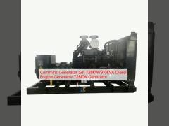 Dongfeng KTA19-G4 Motor Cummins Diesel Generator Set Proteção IP23 8 Horas Tanque de Base