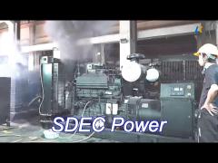 200 kW / 250 kVA gerador de energia a diesel SDEC com controlador DEIF