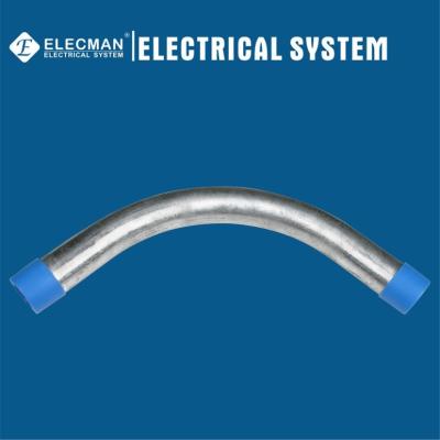中国 2 インチねじ付き RSC 炭素鋼剛性コンジット エルボ UL6 標準 販売のため