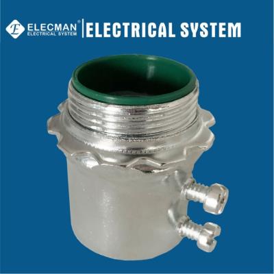 Cina Pollice d'acciaio isolato di tipo 1 della vite di EMT Screw Connector Set in vendita