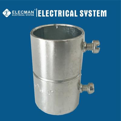 Cina Tipo d'acciaio a 1 pollici della vite di fissaggio dell'accoppiamento di EMT Conduit Fittings Compression in vendita