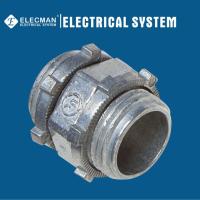 China Zinc Electrical IMC Rigid Box Spacer with Locknuts Threaded Connection 1/2 to 3/4 Inch for sale