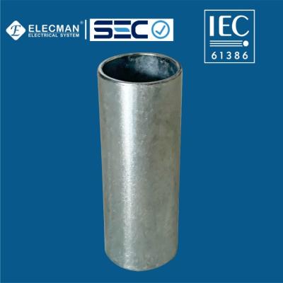 Cina Tipo d'acciaio 20mm-50mm di IEC 61386 EMT Conduit Sleeve Connection in vendita