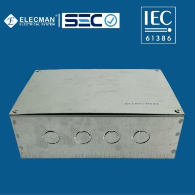 Cina Scatola elettrica impermeabile 300*200*100mm della giunzione d'acciaio del cavo di IEC 61386 grande in vendita