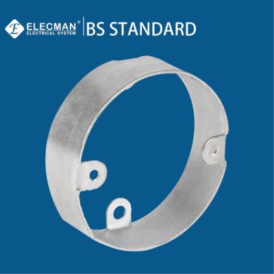 Cina Estensione elettrica d'acciaio 13mm-20mm resistente alle intemperie Ring With Four Mounting Ears della scatola in vendita