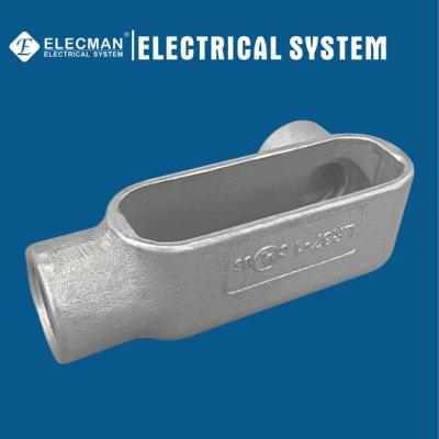China Tipo corpos de 2 polegadas da canalização do formulário 7 da LR IMC Gray Iron rosqueado rígido à venda