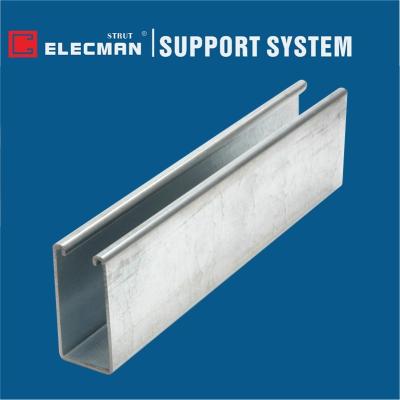 Cina 41mmx82mm hanno galvanizzato il puntone d'acciaio C incanalano 1-5/8» X 3-1/4» in vendita