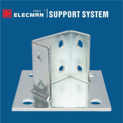 Cina Doppio acciaio galvanizzato di alluminio della base di appoggio di Colum Double Level Strut Post in vendita