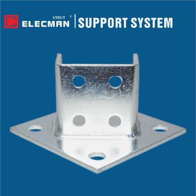 Cina Doppio acciaio galvanizzato di alluminio della base di appoggio di Colum Double Level Strut Post in vendita