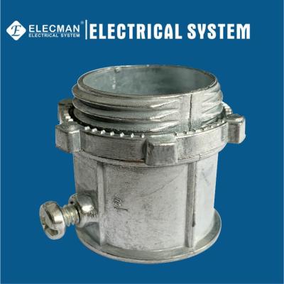 Cina Connettori EMT in zinco Vite di fermo Tipo dritto Raccordo EMT 1/2