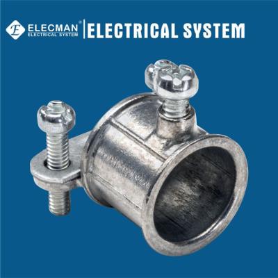 Cina Zinchi il tipo accoppiamenti del morsetto del condotto di EMT To Flexible Metal di combinazione in vendita