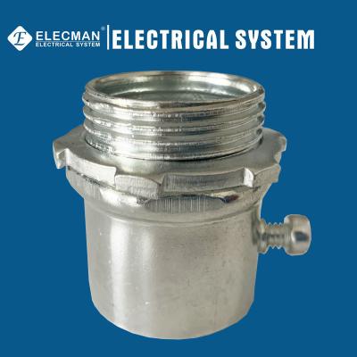 China Tipo 1 d'acciaio di EMT Connector Set Screw dentro. for sale