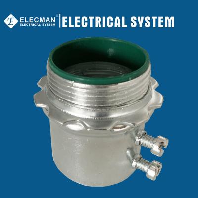 Cina EMT d'acciaio Connector Set Screw ha isolato il tipo - 1 - 1/2» in vendita