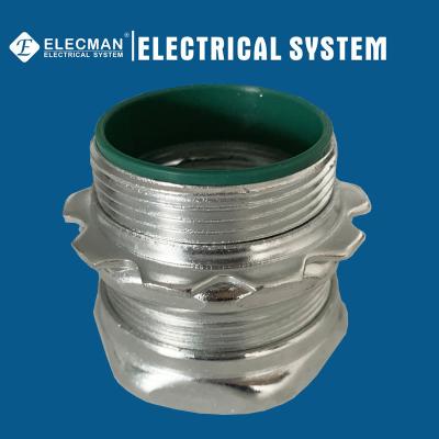 Cina Tipo d'acciaio di EMT Connector Compression Insulated - 1 - 1/2» in vendita