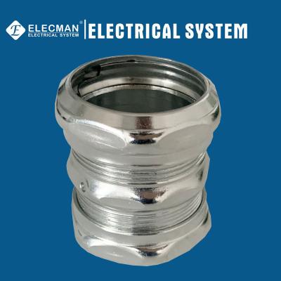Cina EMT d'acciaio Coupling Compression Type a 1-1/2 pollici in vendita