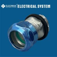 China Raintight Steel EMT Connector Compression Type 1/2 Inch UL Listed for sale