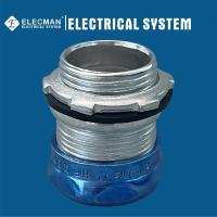 China Raintight Steel EMT Connector Compression Type 1 Inch UL Listed Wet Location for sale