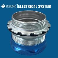 China ELECMAN Raintight Steel EMT Connector Compression Type 2 Inch UL Listed for sale