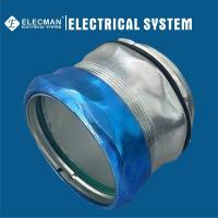 China ELECMAN Raintight Steel EMT Connector Compression Type 4 Inch UL Listed for sale