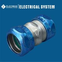 China Raintight Steel EMT Coupling Compression Type 3/4 Inch UL Listed for sale