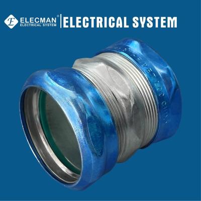 China Aço impermeável EMT Coupling Compression Type 2 polegadas à venda
