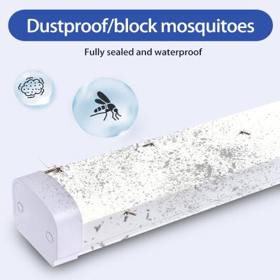 China PC Aluminium LED Triproof Light CRI 80Ra Voor industriële / commerciële verlichting Te koop