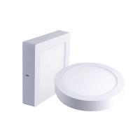 China Surface Mount LED Panel Lights 50,000hrs Lifespan AC100-240V Round Square Aluminum for sale