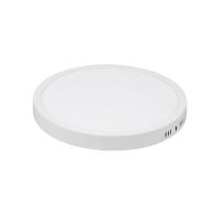 China Surface Mount LED Panel Lights 50,000hrs Lifespan AC100-240V Round Square Aluminum for sale
