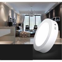 China Surface Mount LED Panel Lights 50,000hrs Lifespan AC100-240V Round Square Aluminum for sale