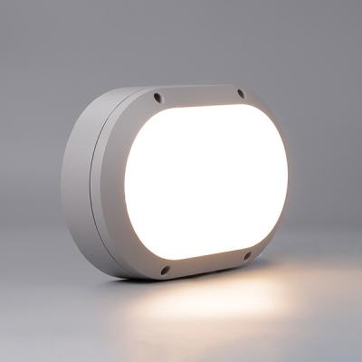 China Oval Shape Aluminum Damp Proof LED Ceiling Light 1500LM 100-220V CRI 80 20W for sale