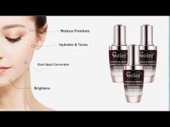 siero puro dell'essenza di trattamento dell'acne del fronte della stagnola di oro 24k 30ml
