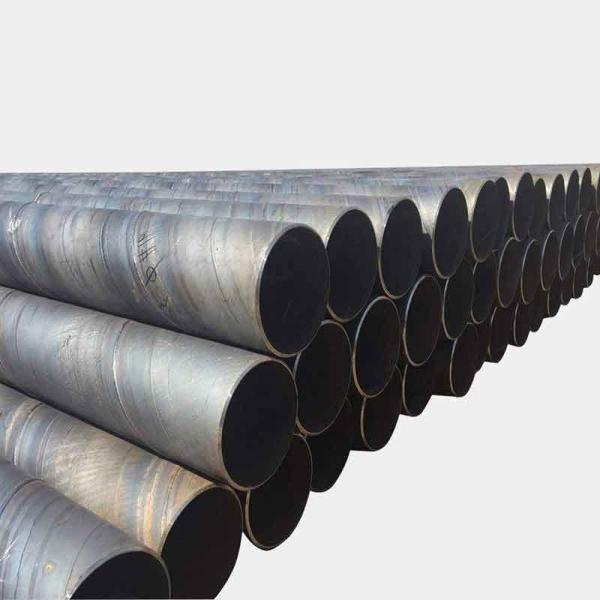 Quality Carbon Steel Round Black Welded Seamless Tube ASTM A53 Steel Pipe 12M Length for EMT Pipe for sale