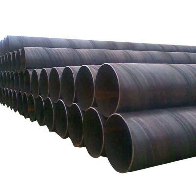 Quality 12M Length Customized Large Diameter Electric A53 Carbon Welded SSAW Steel Pipe for sale